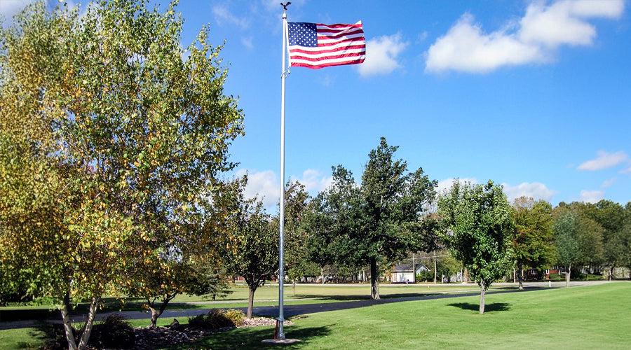 Choosing the Best 40 Ft Commercial Flagpole "Kit" for Your Business ...