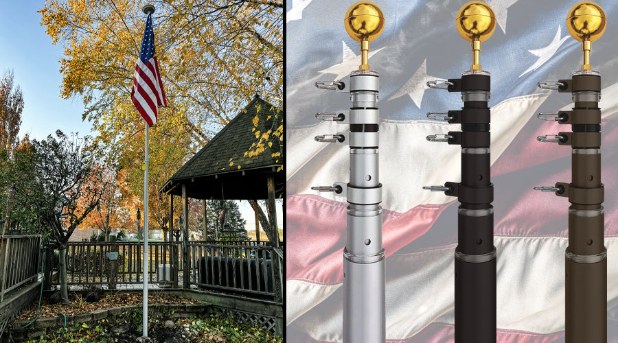The Most Durable Residential Flagpole for High Winds – HD Flagpoles