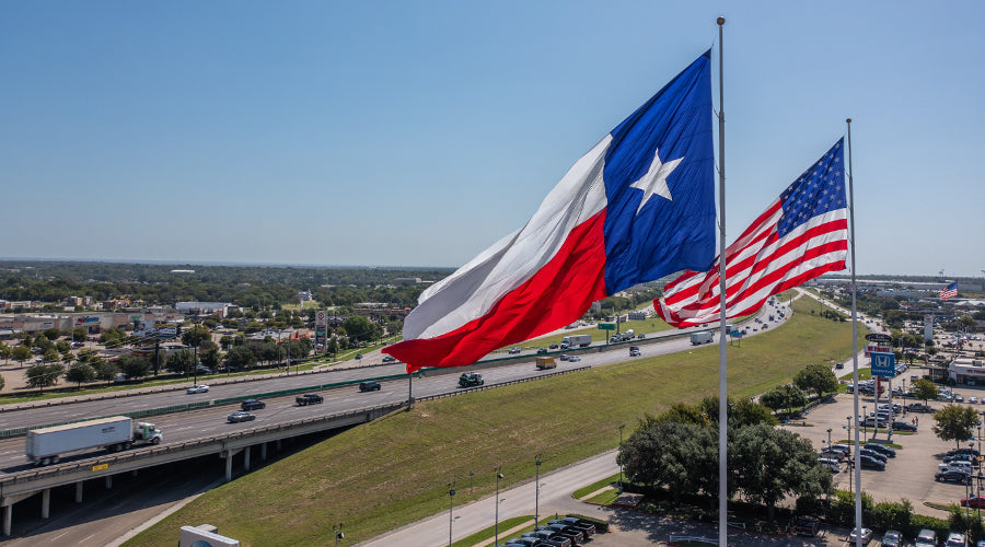 Announcing the American Flag Texas Flag Bundle: A Must Have for Proud ...