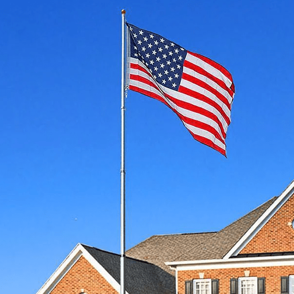 HD Flash Collar + 4'x6' Nylon Flag Bundle – HD Flagpoles