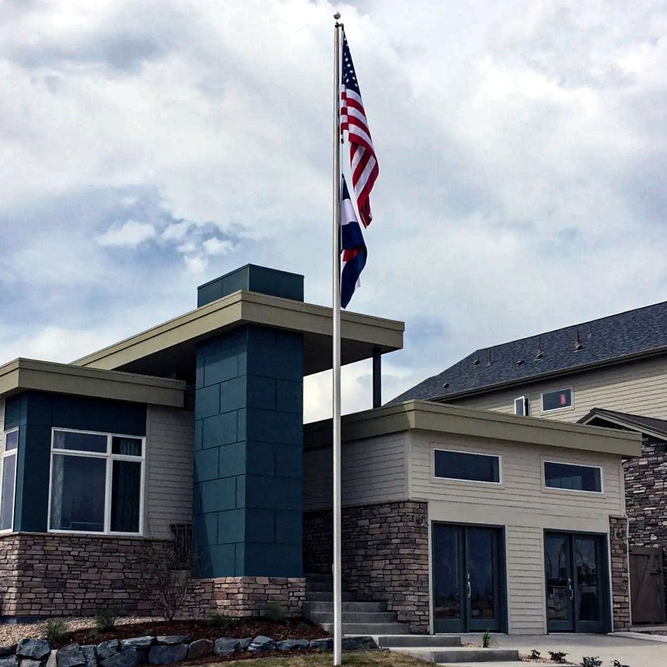 25' Professional Tapered Flagpole (American Made!) – HD Flagpoles