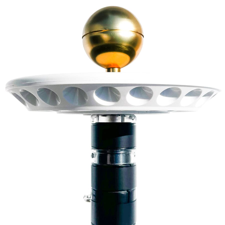 X40 Solar Flagpole Disk Light – HD Flagpoles